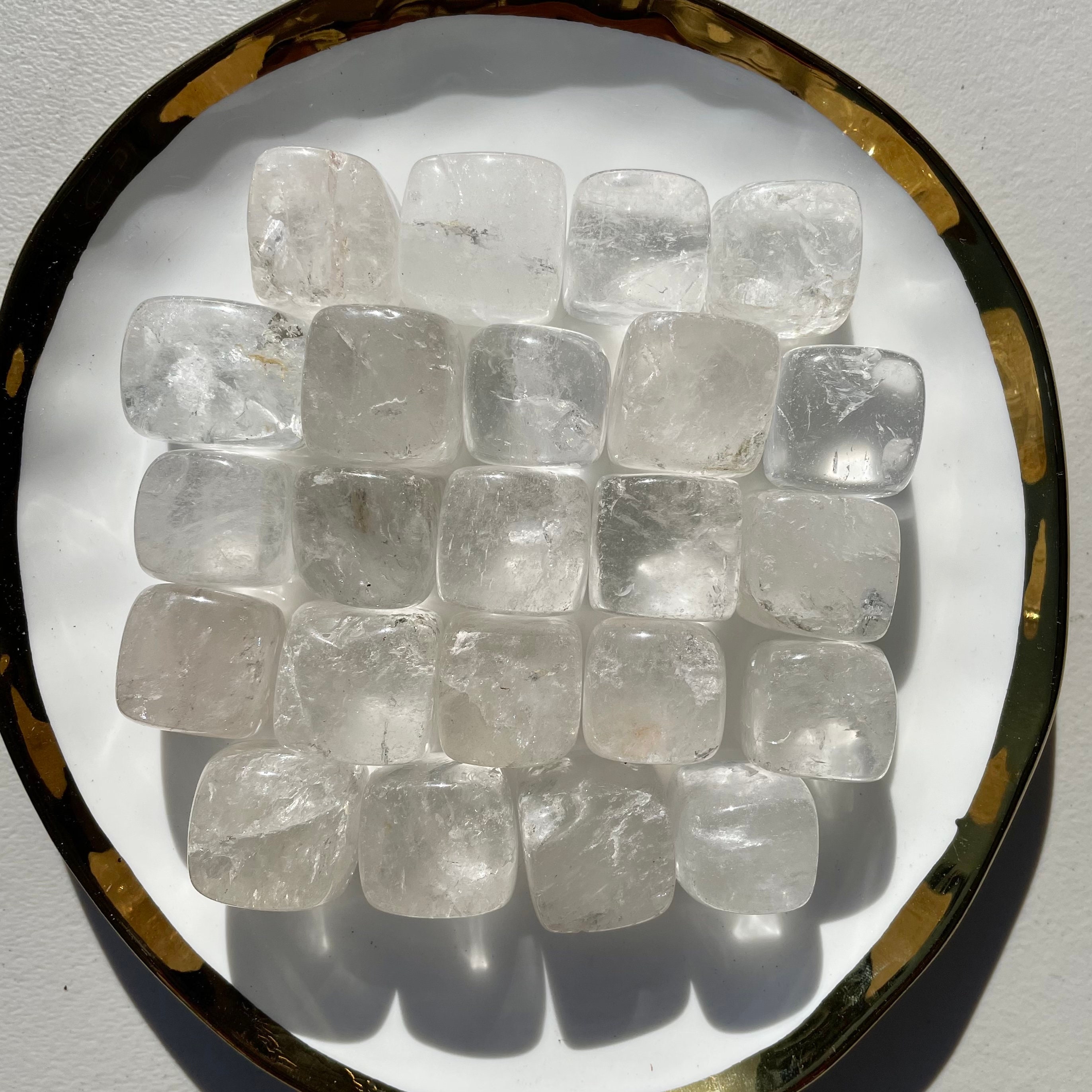 Clear Quartz Cubes Clear Quartz Rounded Cubes Quartz Cubes - Etsy UK