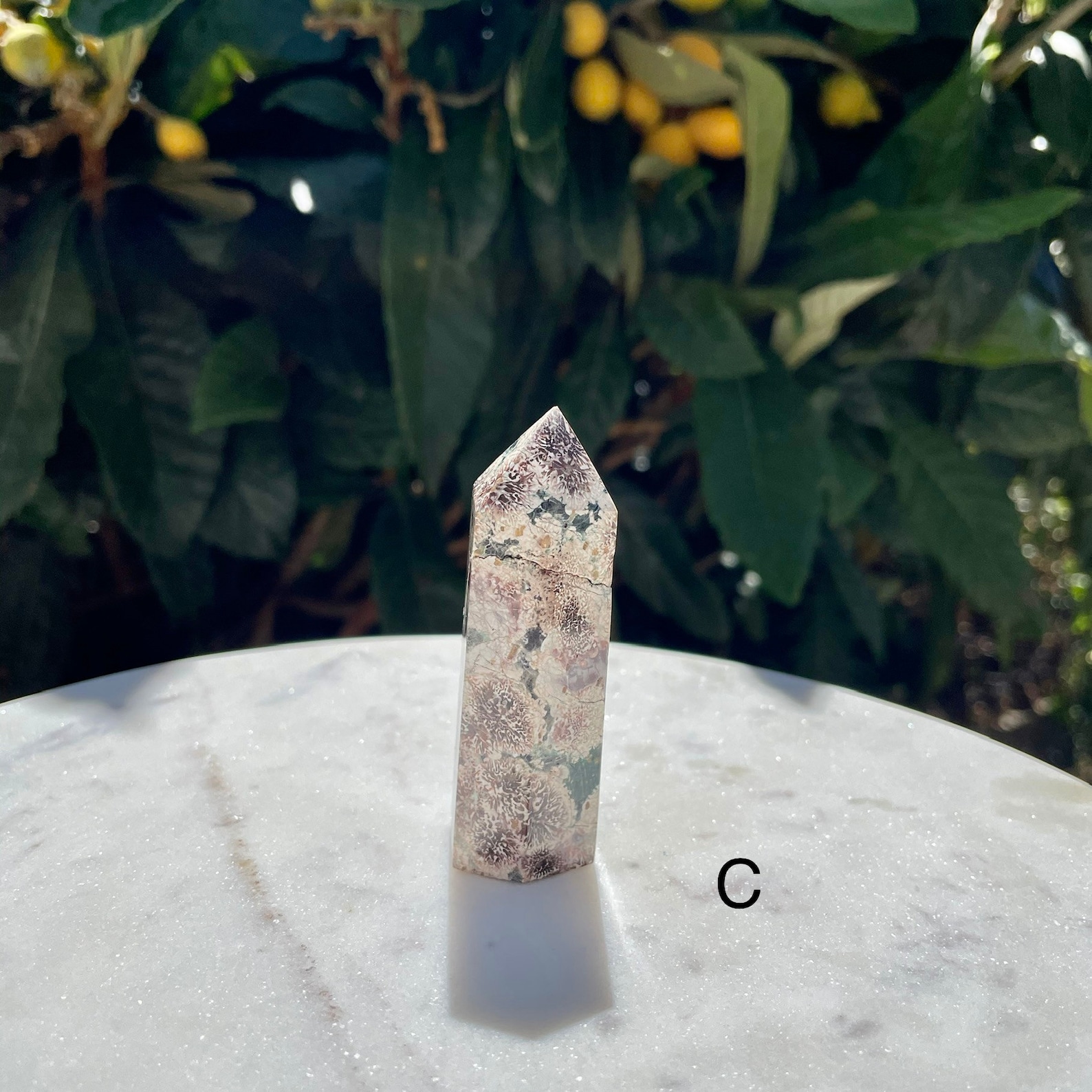 Green Flower Jasper Towers (you Choose), Rhyolite Green Flower Jasper ...
