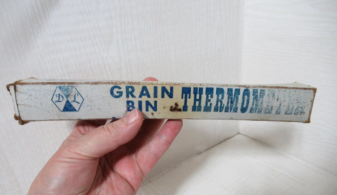 Vintage D&L Grain Bin Thermometer Soil Hot Beds - Etsy