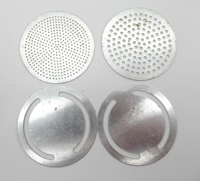 Vintage Aluminum Canning Sifter Funnel Strainer With 4 Filters - Etsy