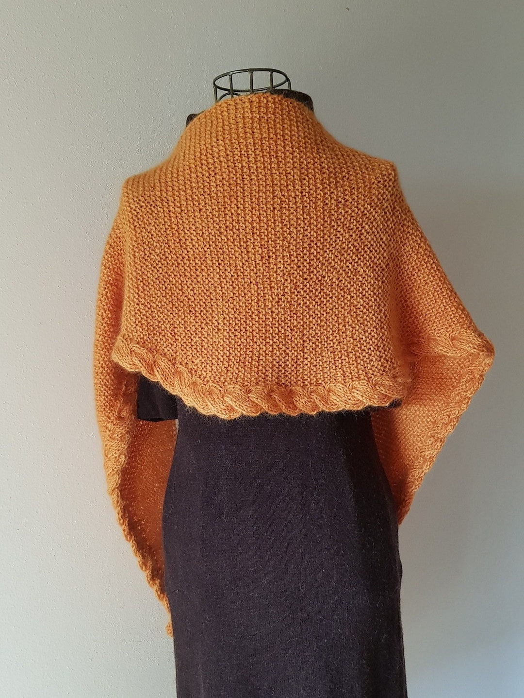 Semi-circular Stole Cuddly Soft - Etsy