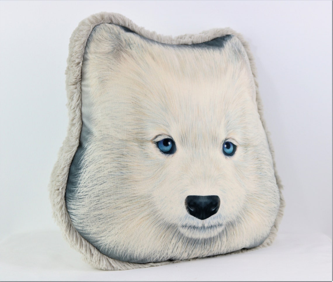 Husky Dog Soft Pillow Husky Soft Toy Best Pillows Realistic - Etsy