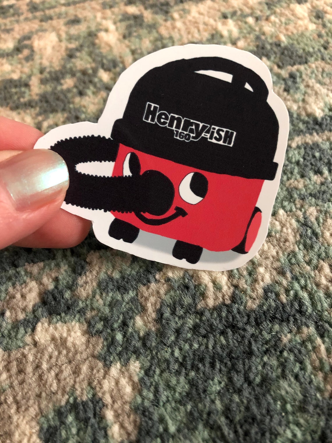 Trio of Henry/hetty/charles Hoover Stickers Hand-drawn Stickers Hetty ...