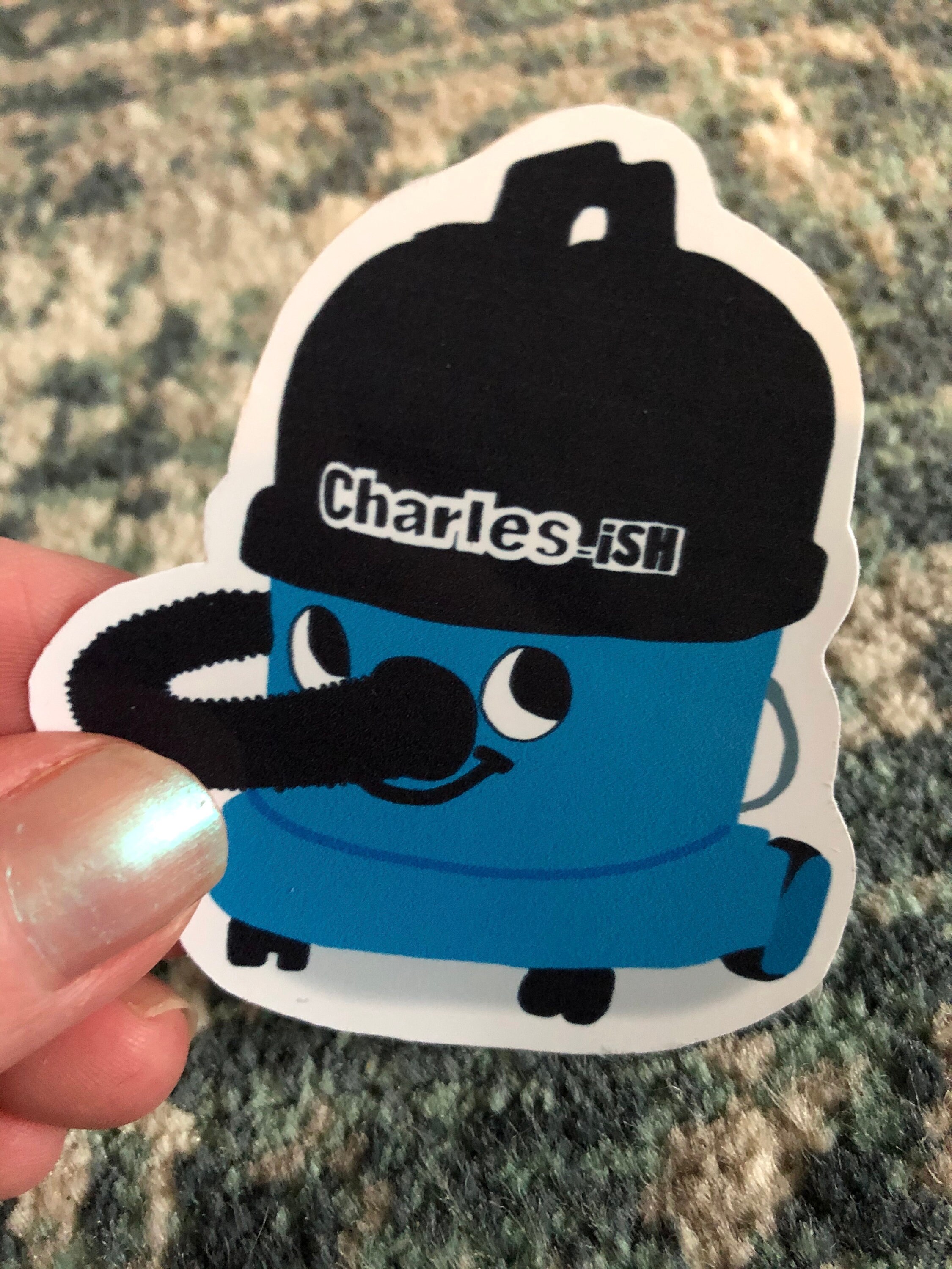 Trio of Henry/hetty/charles Hoover Stickers Hand-drawn Stickers Hetty ...