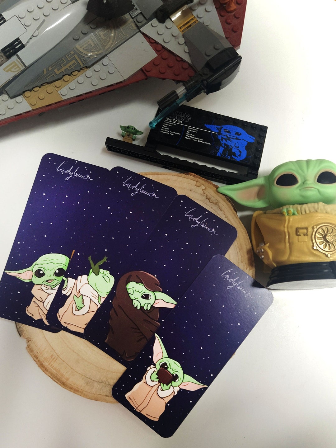 Baby Yoda Bookmark, the Mandalorian, Grogu, Baby Yoda Bookmark ...