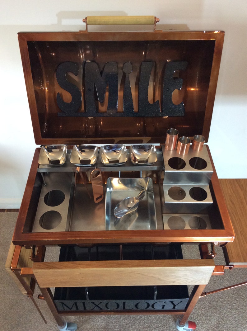 Drink Cabinet. Gin Trolley. Drinks Trolley. Upcycled Oil Drum. - Etsy