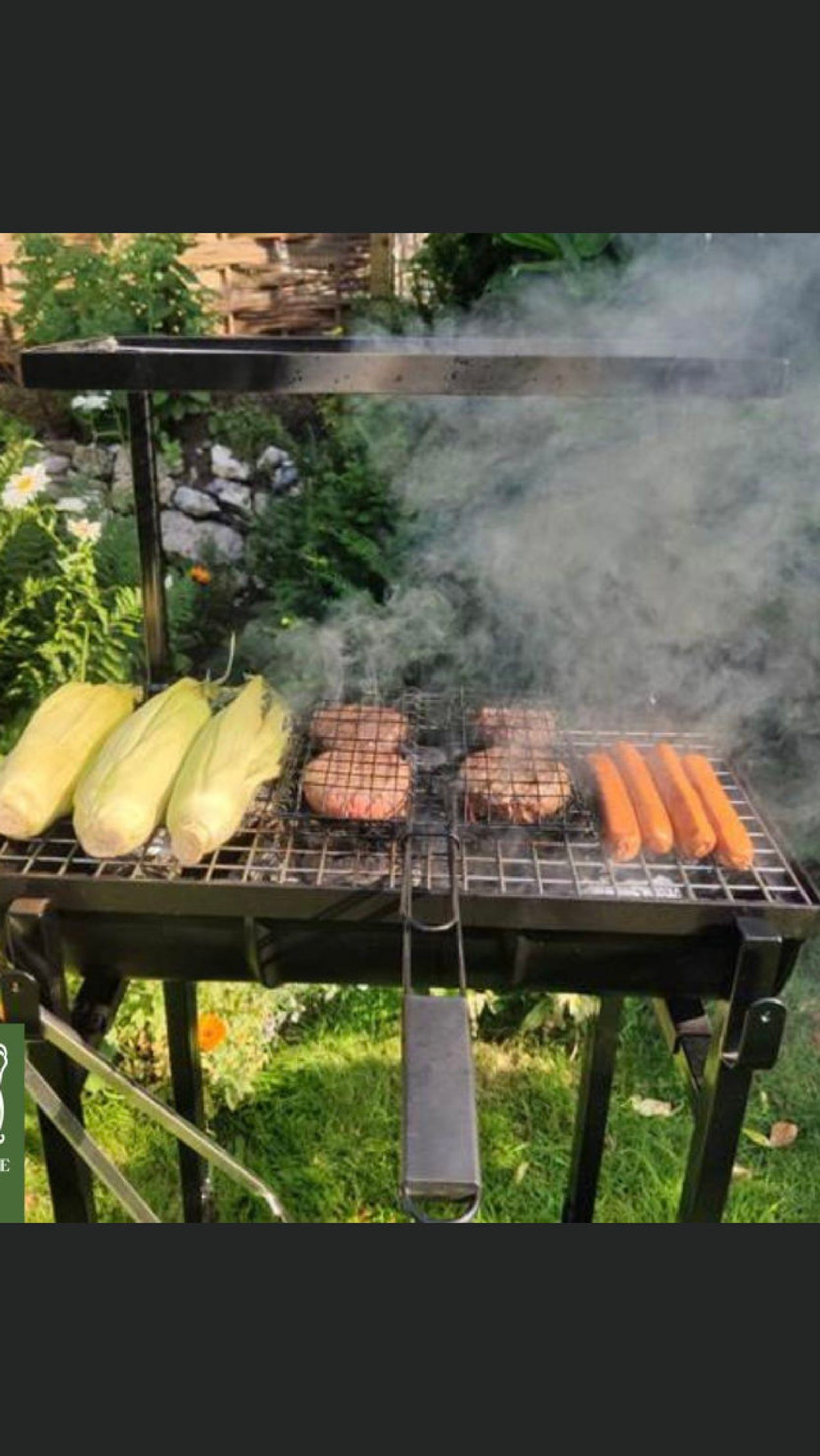 Bbq. Oil Drum Bbq. Barbecue. Barbeque. Charcoal Bbq. Upcycled Oil Drum ...
