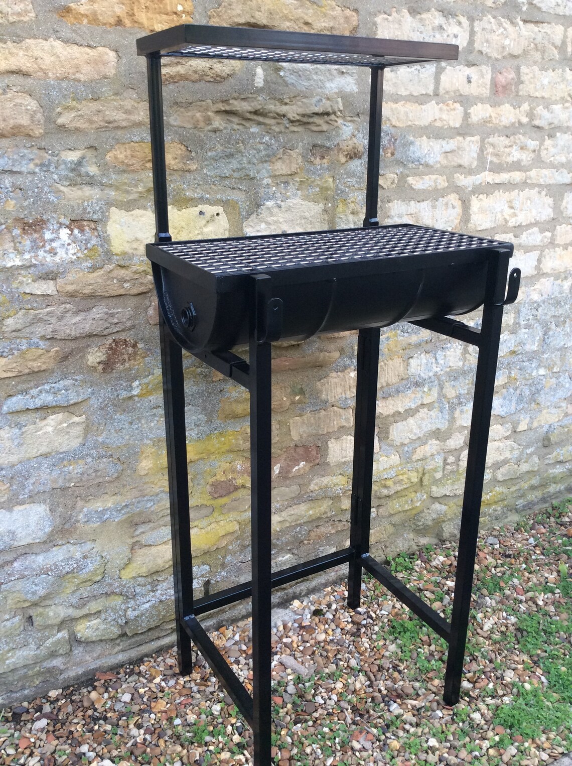 Bbq. Oil Drum Bbq. Barbecue. Barbeque. Charcoal Bbq. Upcycled Oil Drum ...