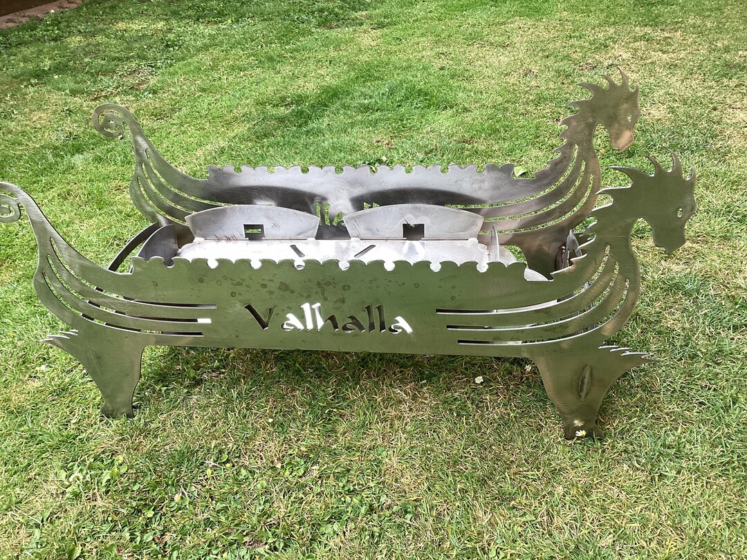 Patio Fire Pit. Fire Pit. Viking Ship. BBQ. Fire. Patio Furniture ...