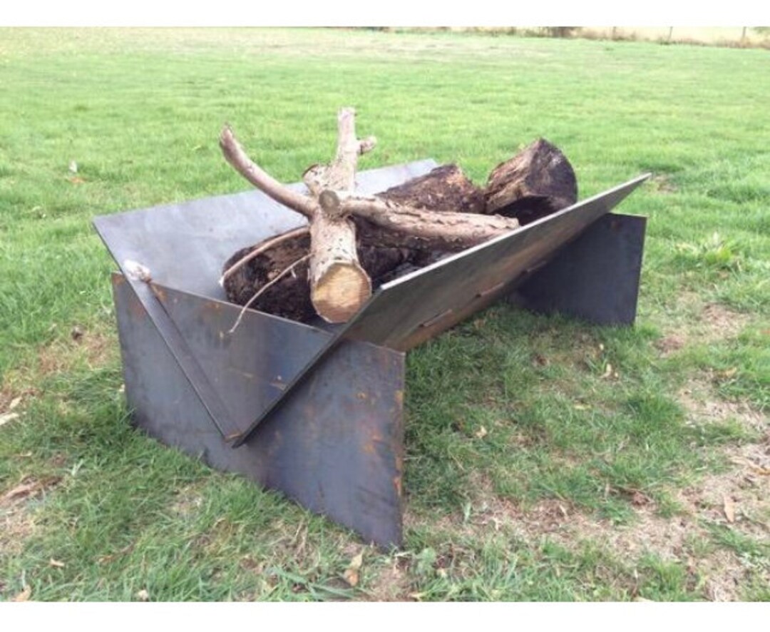 Firepit. Steel Patio Firepit. Garden Firepit. Outdoor Living. Garden ...