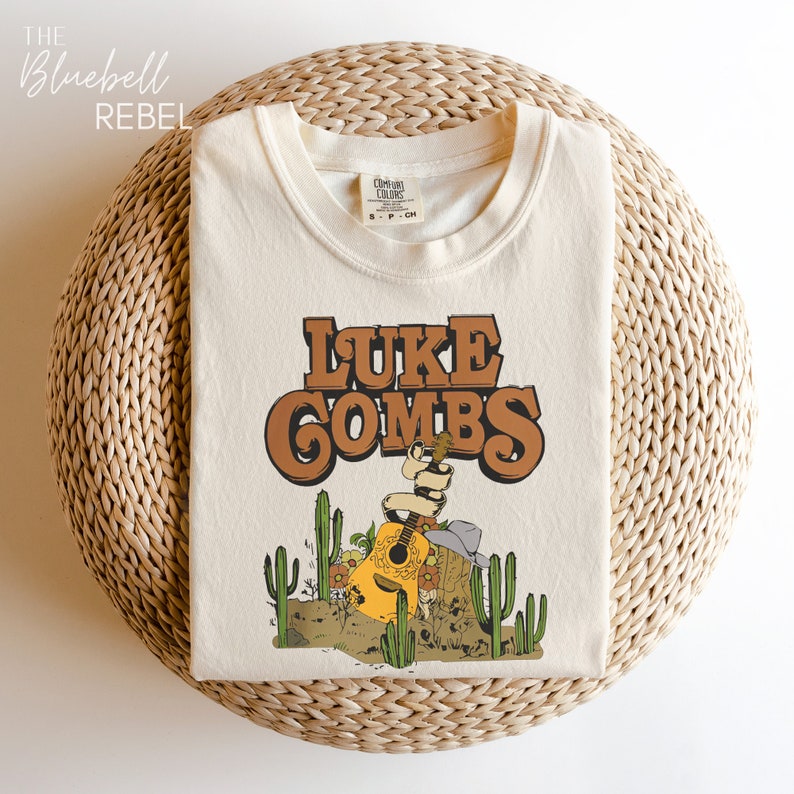 Luke Combs Shirt Luke Combs Country Concert Shirt Cowboy - Etsy