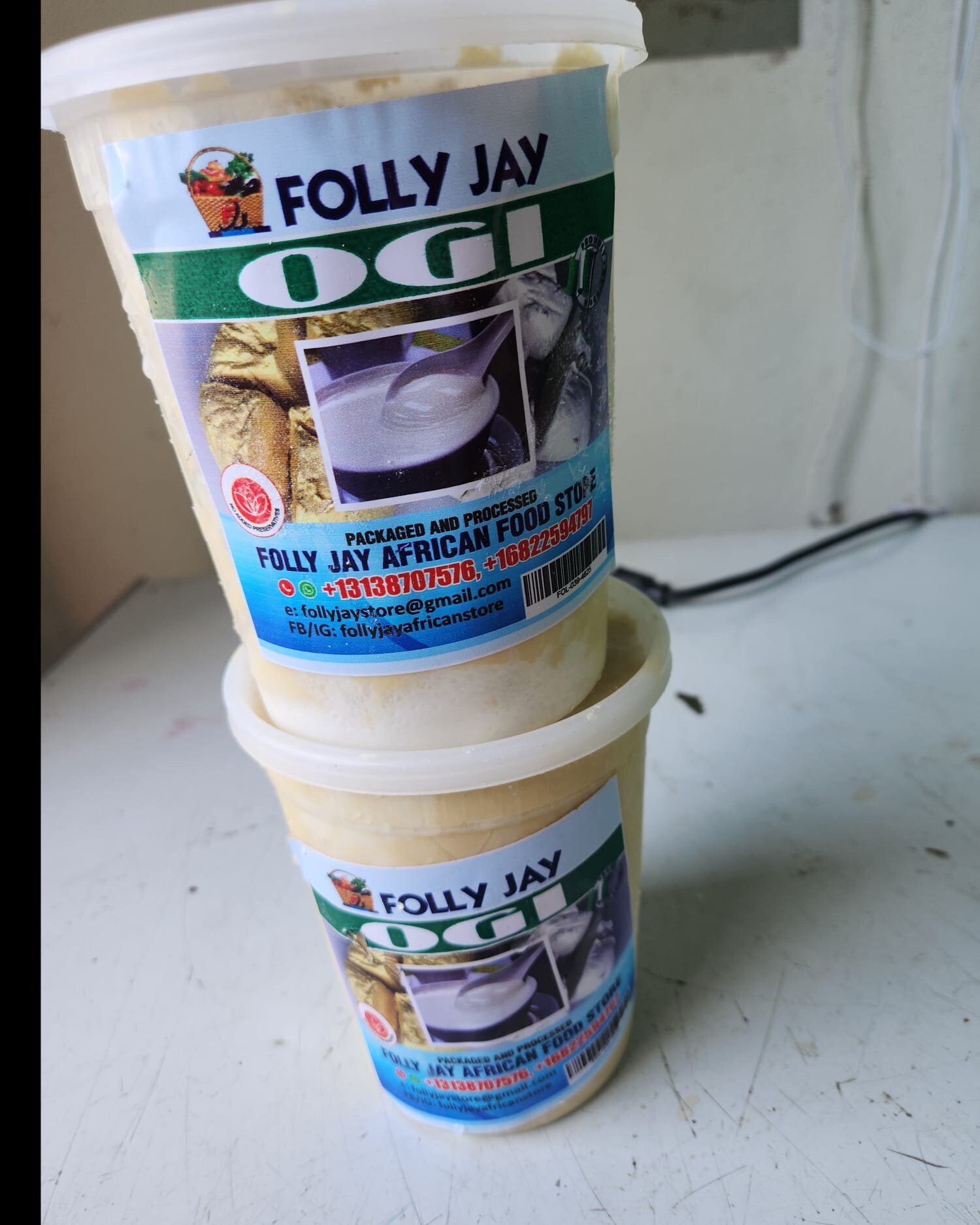 Fresh Yellow Pap/ogi/akamu - Etsy