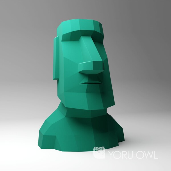 Moai Papercraft - Etsy