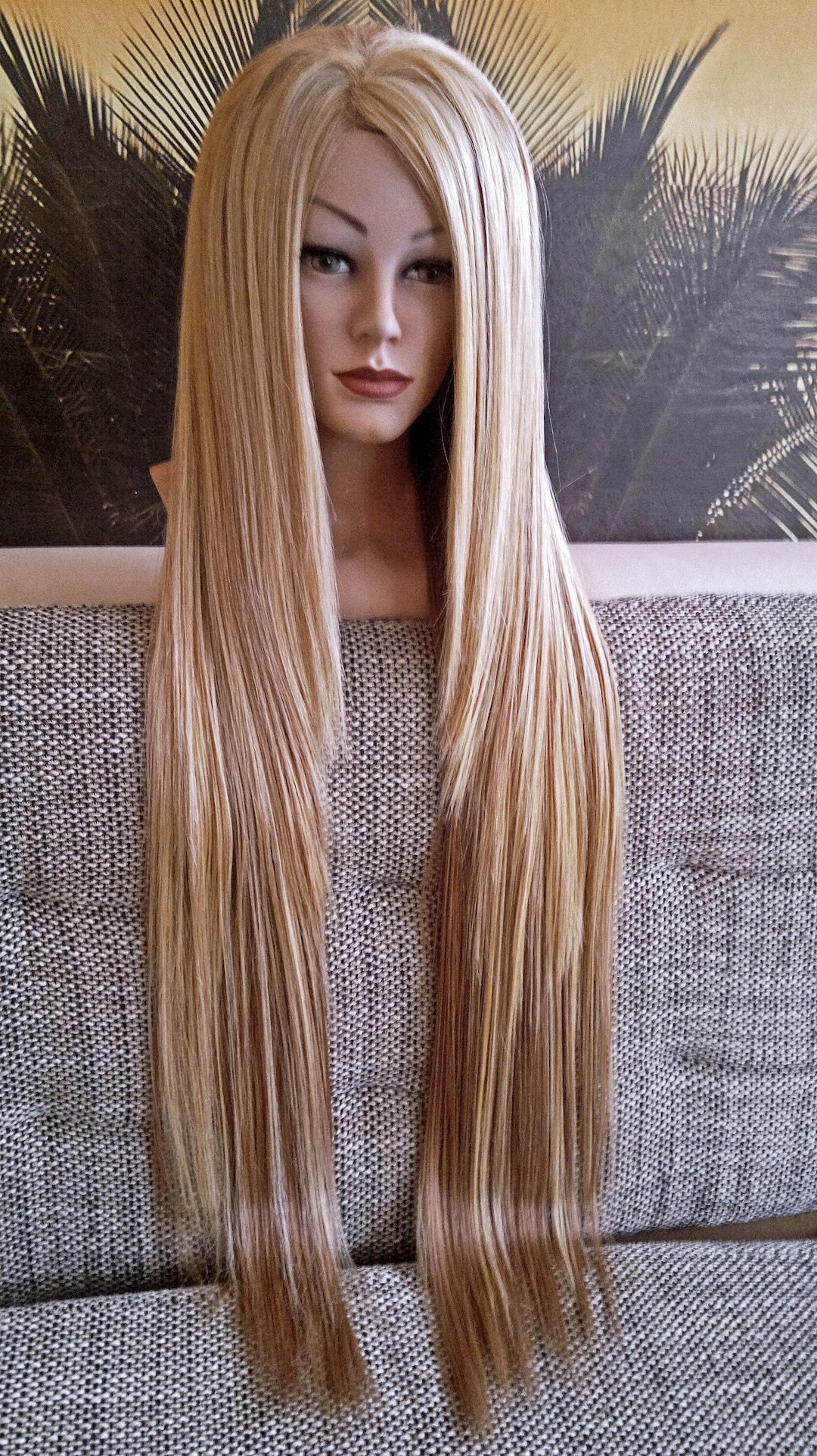 Peluca peluca de encaje humano mezcla de cabello Ombre - Etsy España