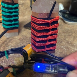 XL Polished Milky Quartz Succor Punch Radionics Frequency Generator ...