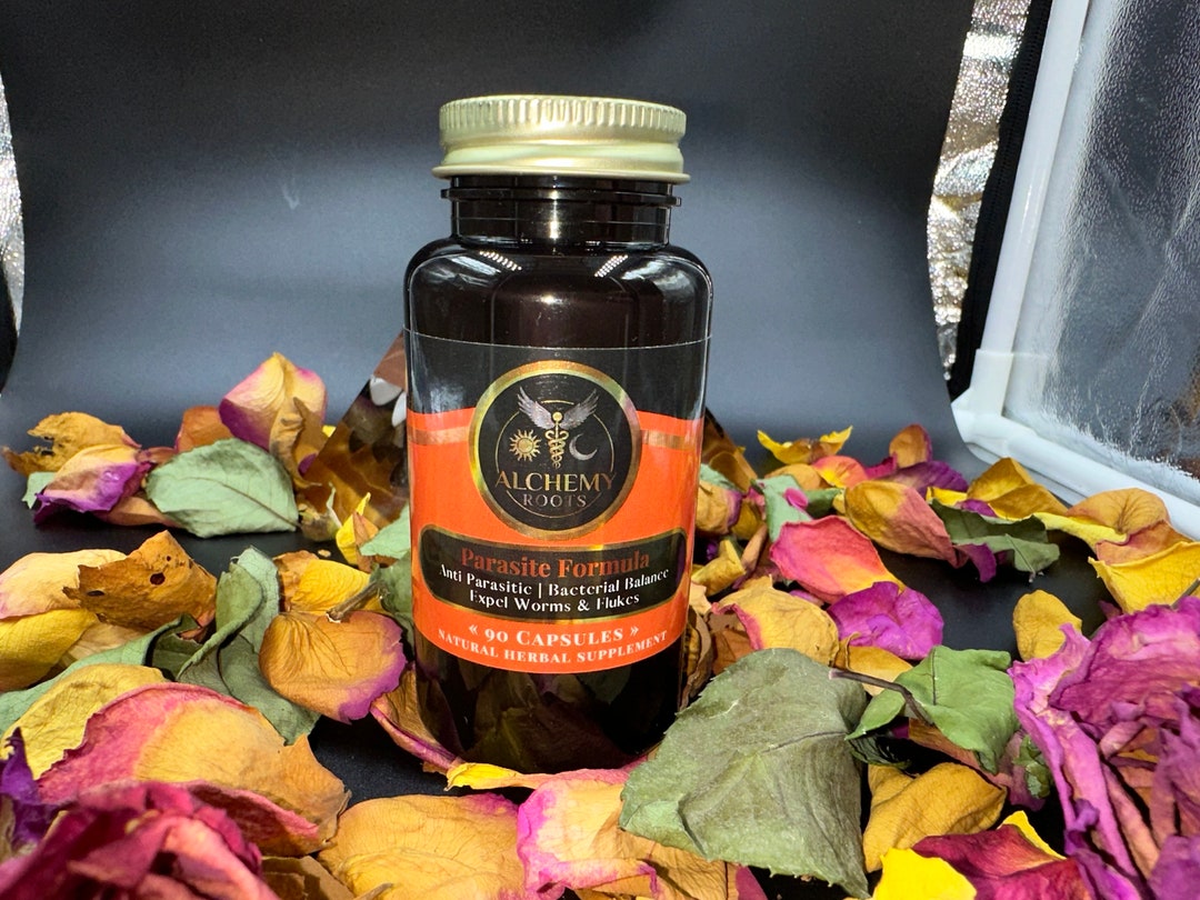 Parasite Detox Capsules Intestinal Health 100% Organic Wildcrafted ...