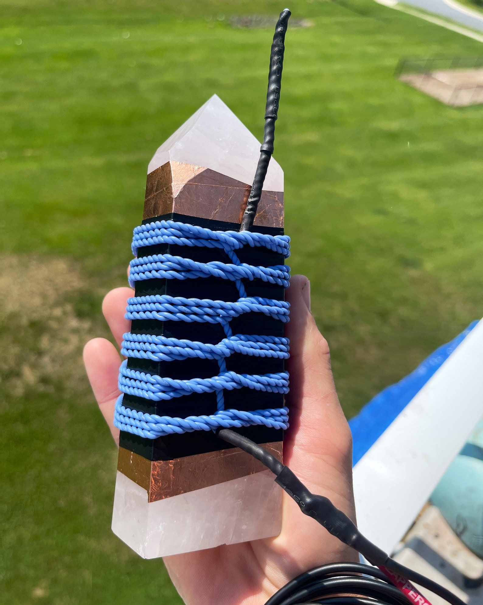 XL Polished Milky Quartz Succor Punch Radionics Frequency - Etsy