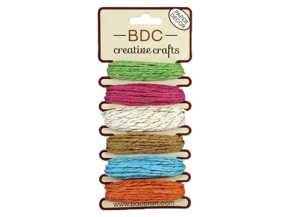 Metallic Paper String lot of 12 Cards for Crafting Card - Etsy