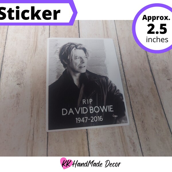 David Bowie Sticker - Etsy