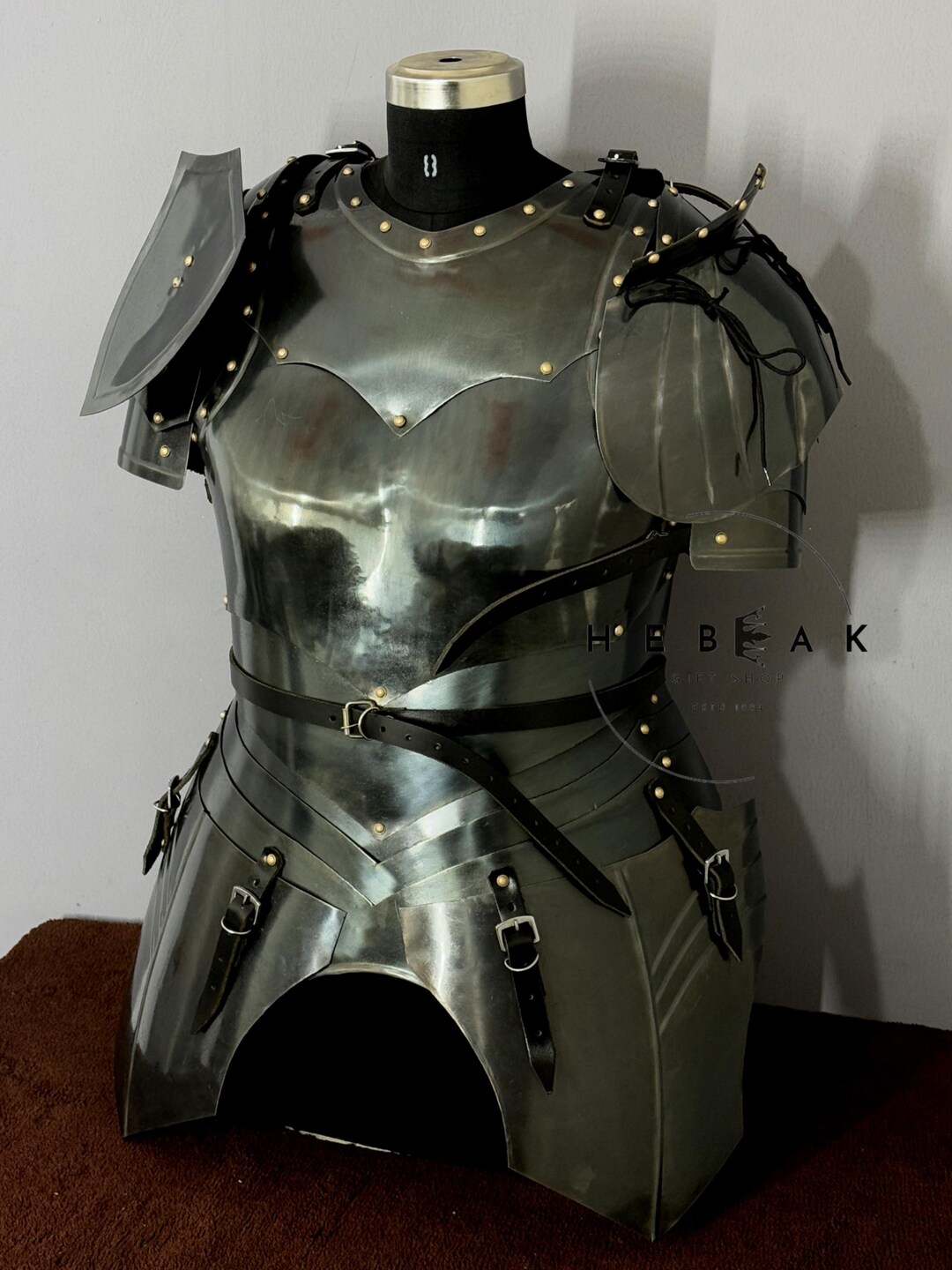 Warrior Princess Half-body Armor for Women/blackened Upper Body Armor ...