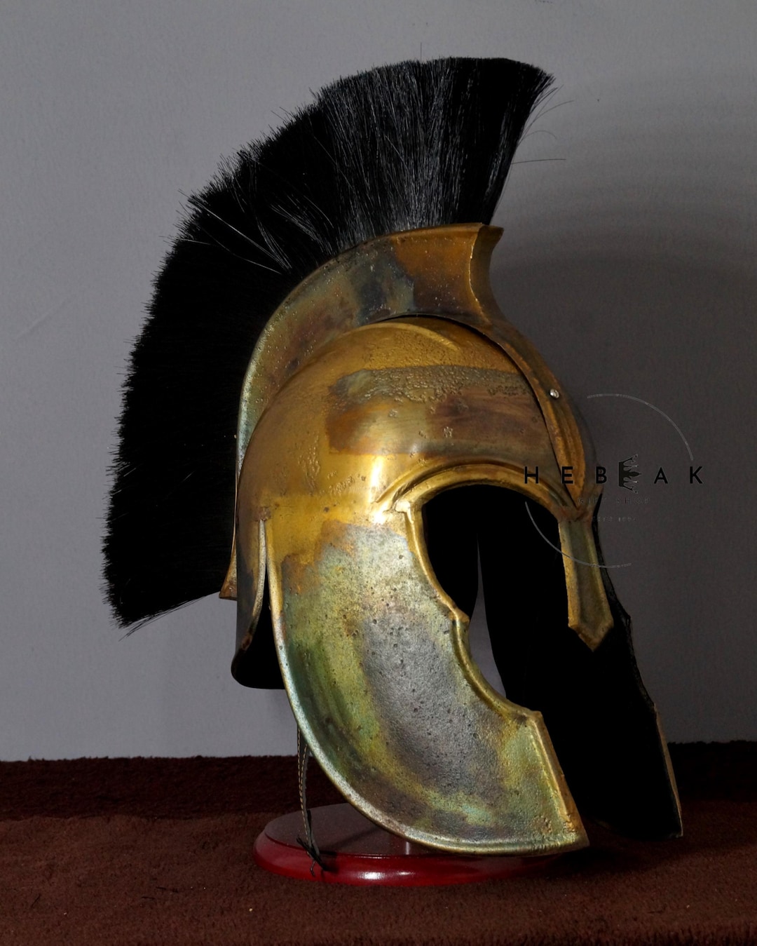Troy Trojan Helmet: Greek Warrior Costume, Ancient Sparta Cosplay - Etsy