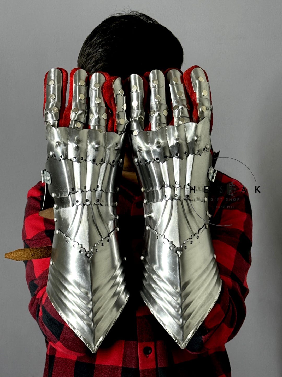 Steel-forged Medieval Gauntlets – Premium Hand Protection for Warriors ...