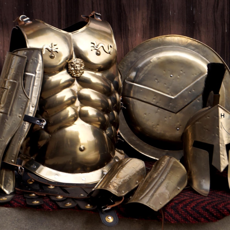 Gold Armor Roman - Etsy