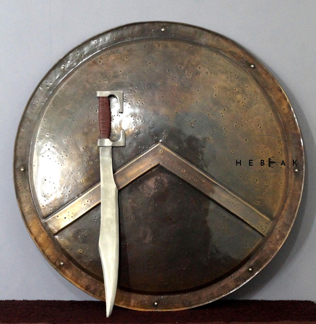 30” Spartan Style Decorative Shield – King Leonidas Inspired | Cosplay ...