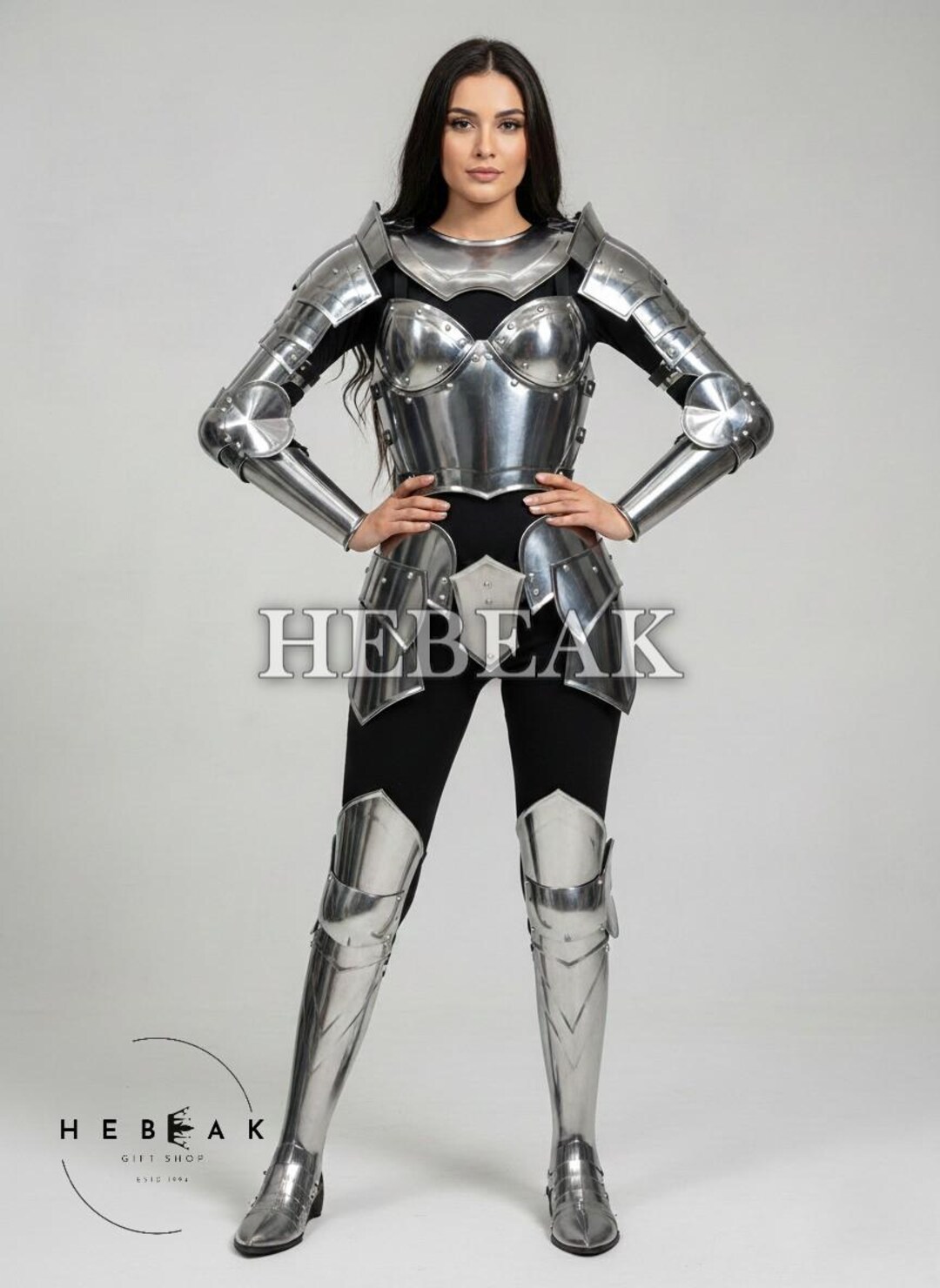 Female Medieval Knight Armor Suit | Women’s Steel Knight Armor ...