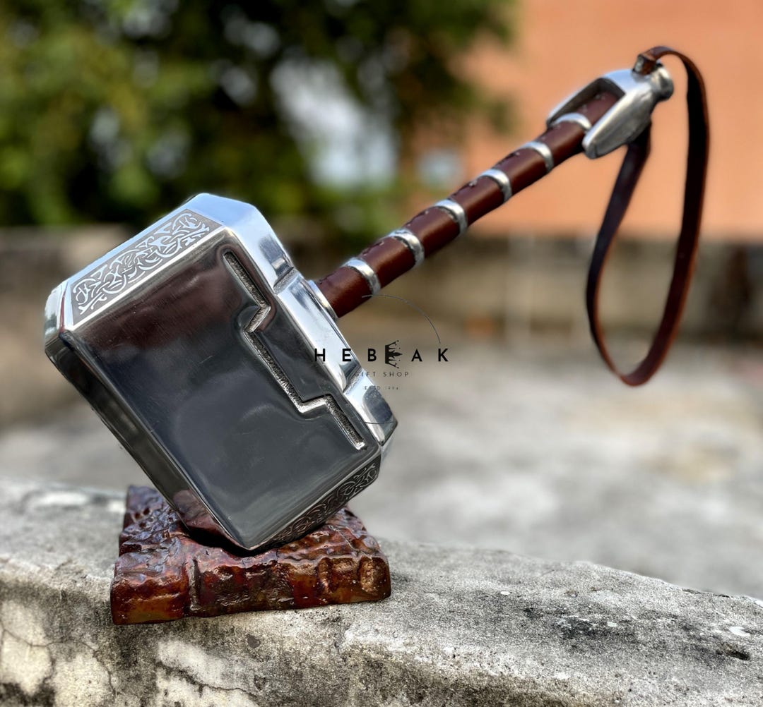 Mjolnir Replica: Heavy Duty Metal Thor Hammer, Cosplay Prop - Etsy