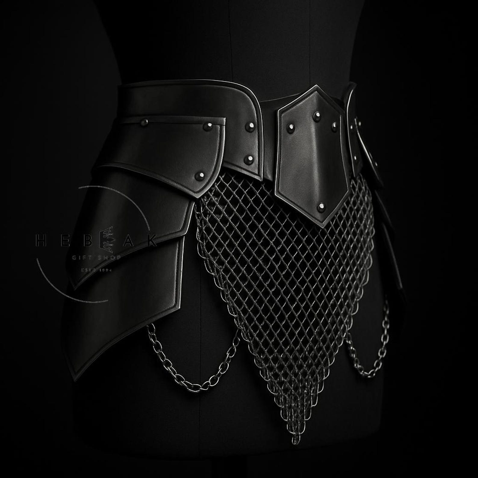 Lady Knight Steel Tassets Armor: Chainmail, LARP Cosplay - Etsy