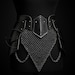 Lady Knight Steel Tassets Armor: Chainmail, LARP Cosplay - Etsy