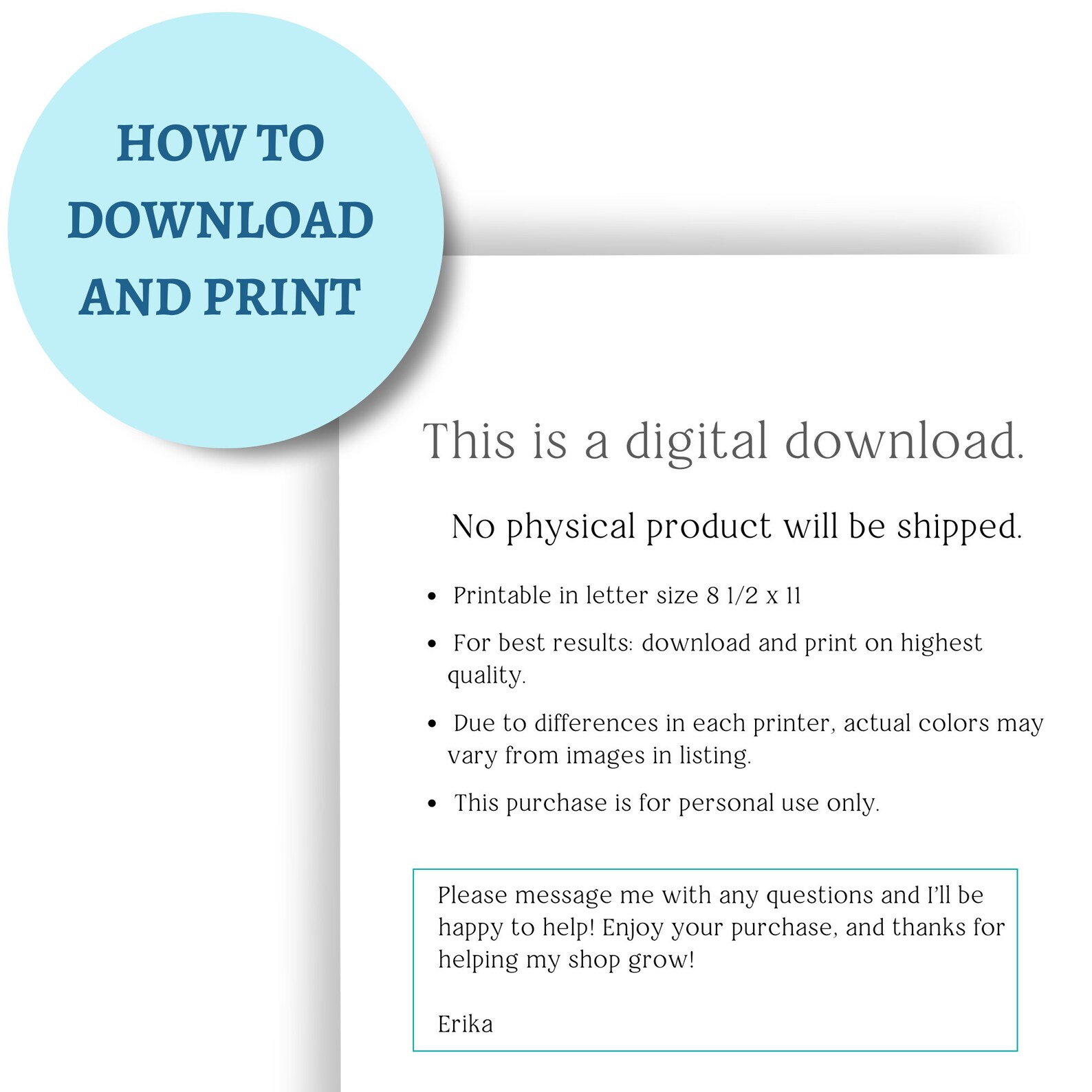 Printable Note Page Bundle / Lined Note Paper / Minimalist Printable ...