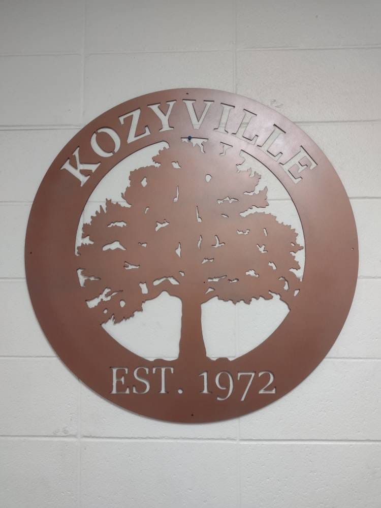 Oak Tree Monogram - Etsy