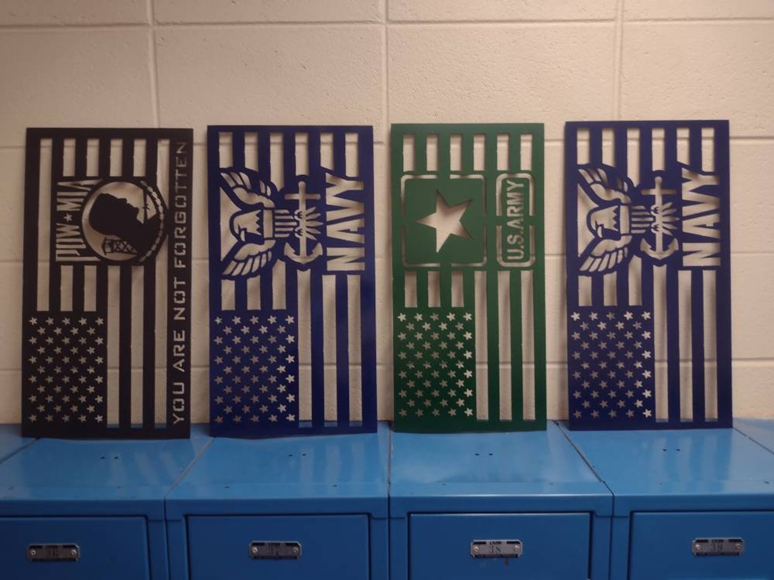 USA Flag ALL Military Branches Single Layer - Etsy