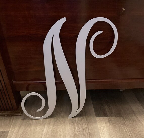 Single Letter Monogram - Etsy
