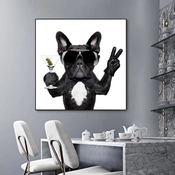 French Bulldog Art - Etsy