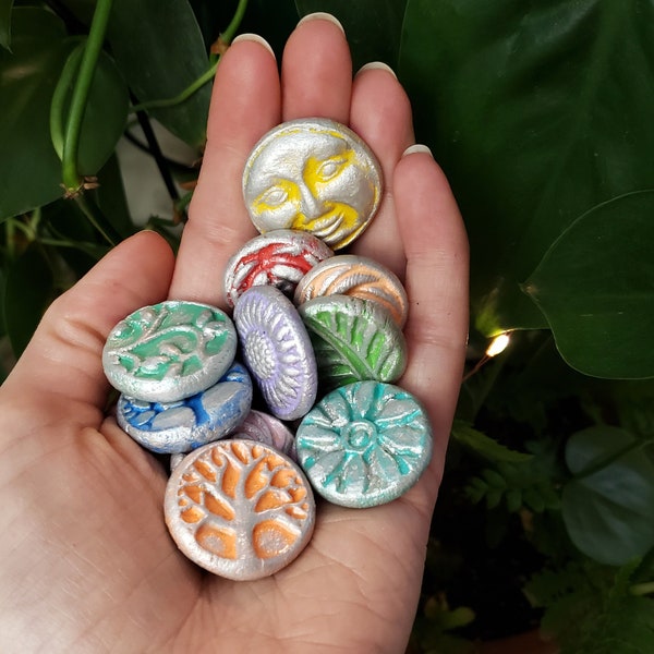 Ceramic Coins - Etsy