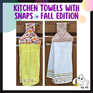 Hanging Kitchen Towels, Hanging Dish Towel, Kitchen Towels With Holders ...