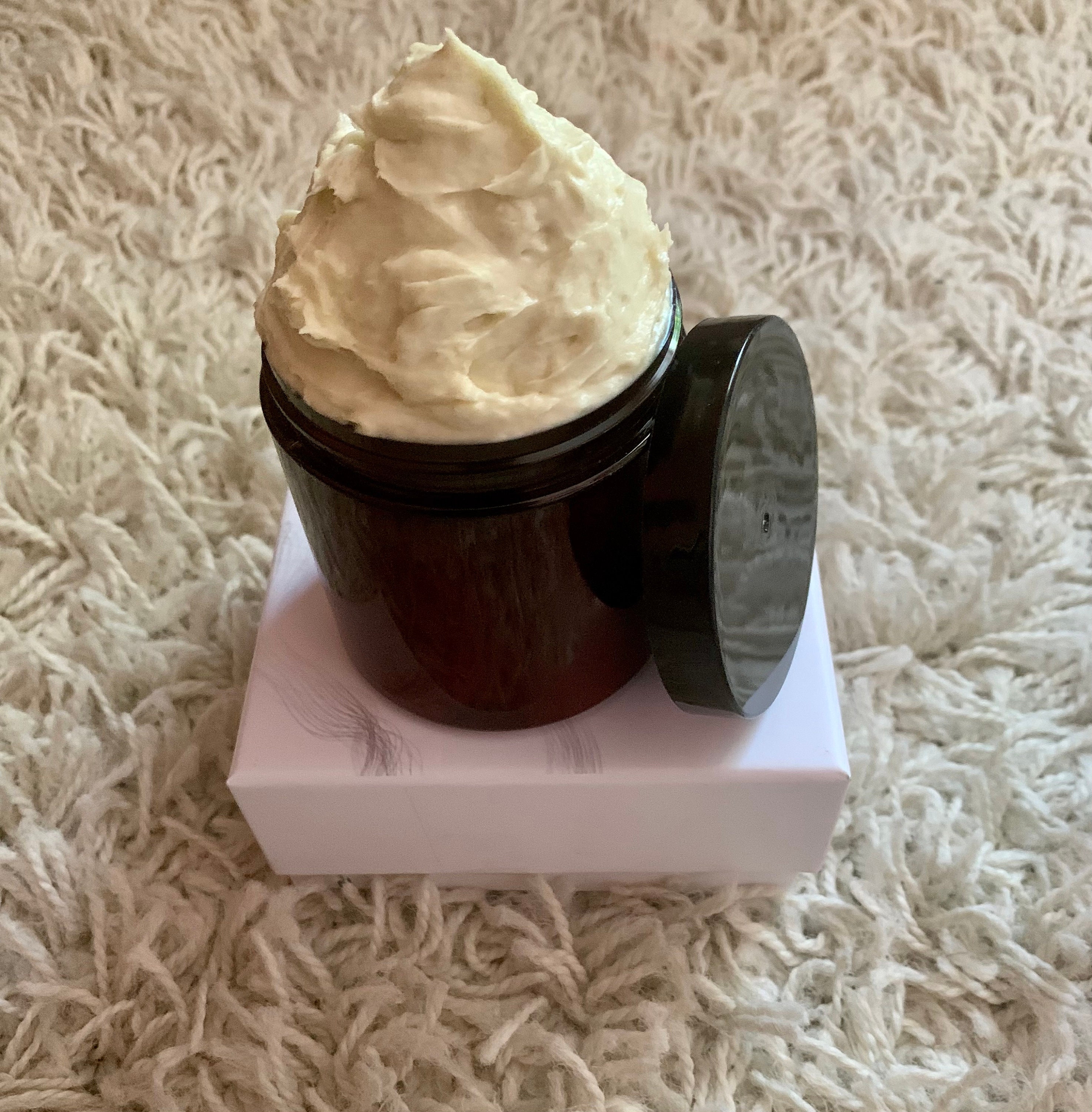 Organic & Handmade Whipped Raw Shea/body Butter/black-owned - Etsy