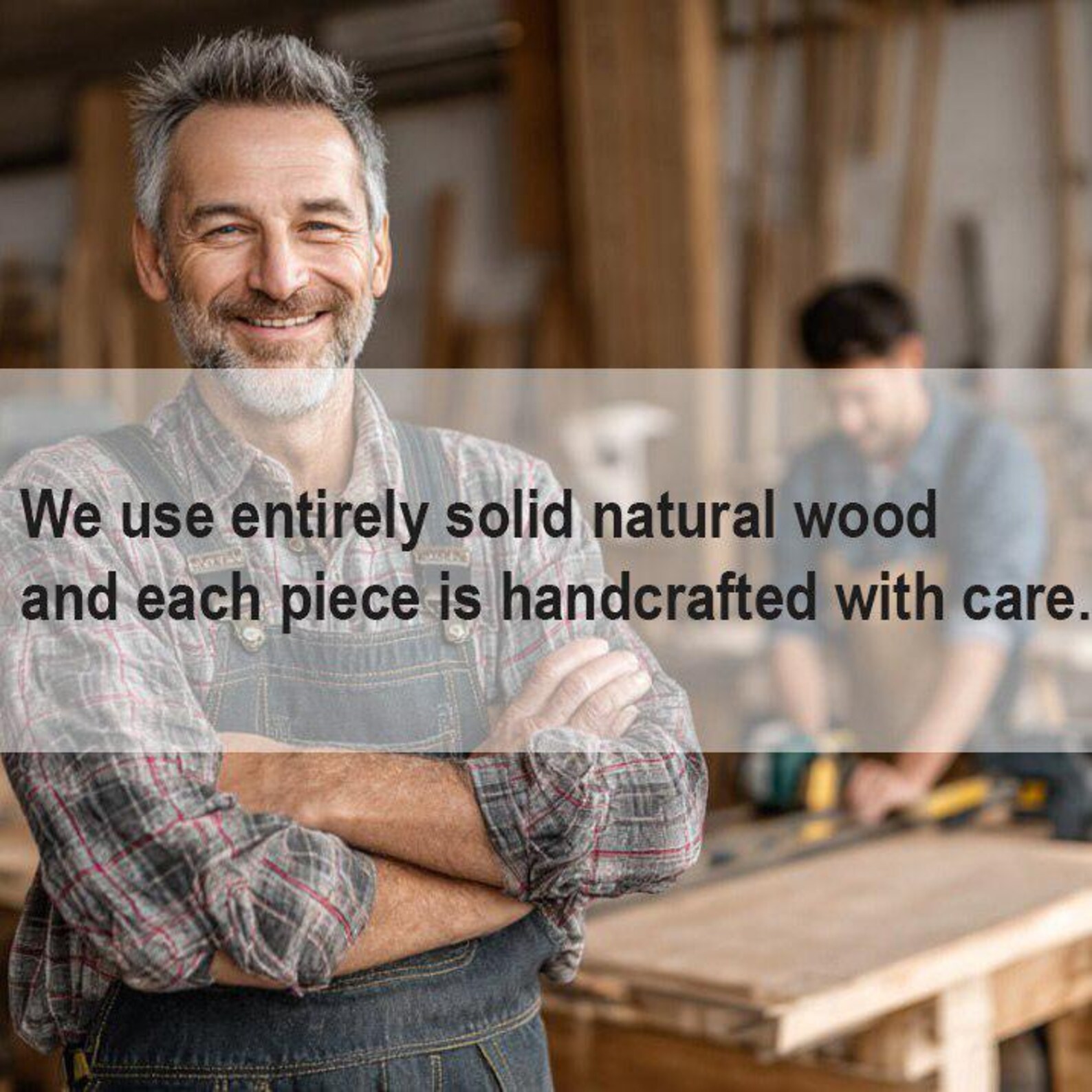 Handcrafted Rustic Solid Wood Bench - Natural Log Seating for Home ...