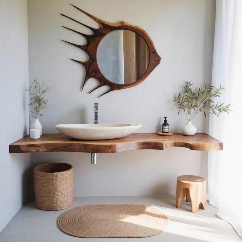 Live Edge Vanity - Etsy