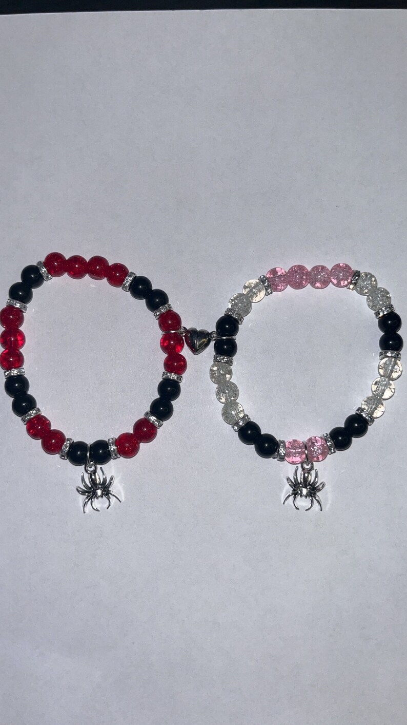 Spider-man Matching Bracelet Set - Etsy