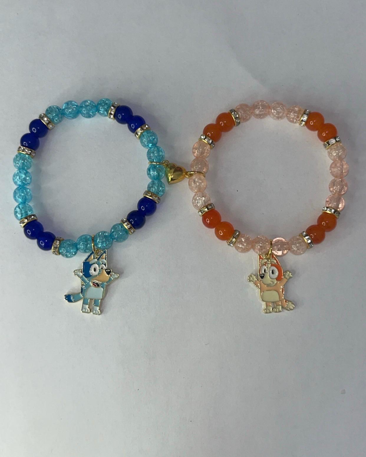 Bluey and Bingo Matching Bracelet Set - Etsy