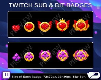 Award Twitch Cheer - Etsy