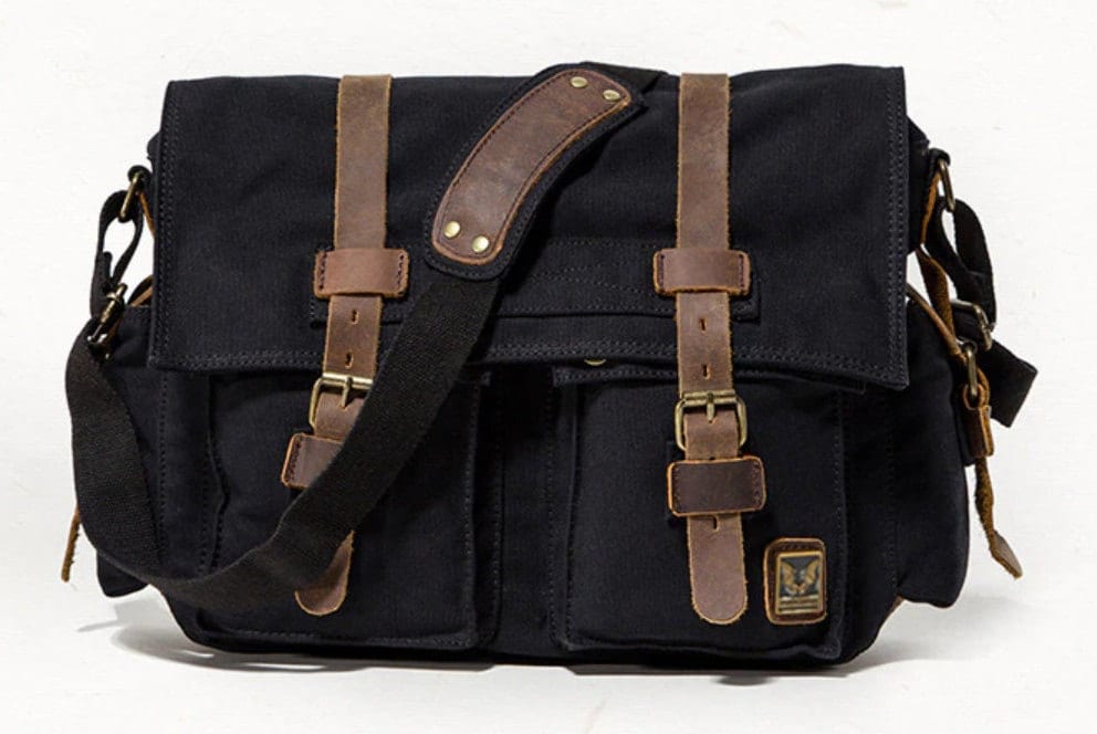 Canvas Military Shoulder Bag Military Shoulder Bag Canvas Satchel With ...