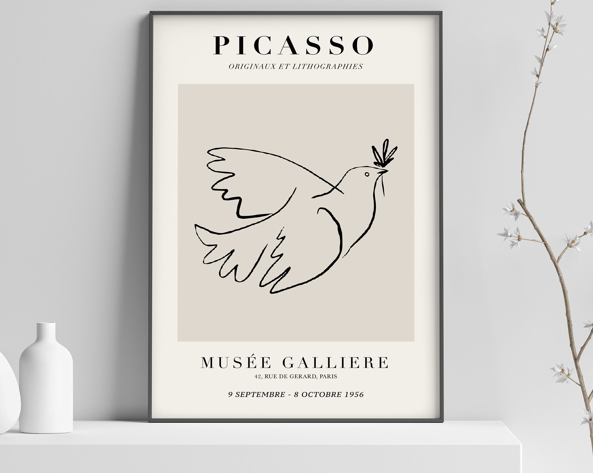 Picasso Bird Sketch