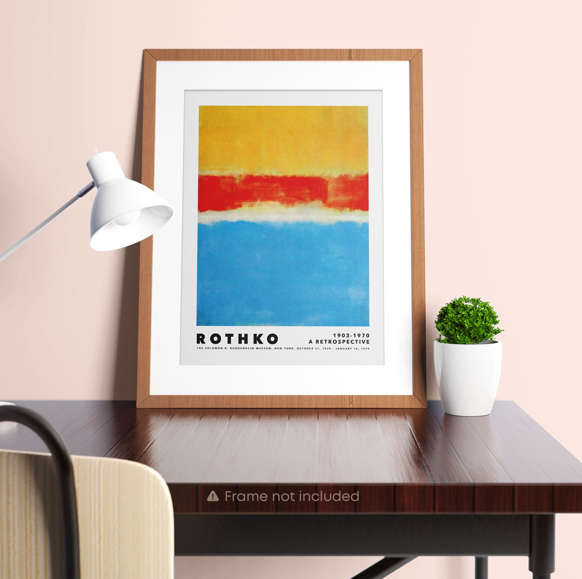 Mark Rothko Art Exhibition Poster Rothko Print Modern Wall | Etsy