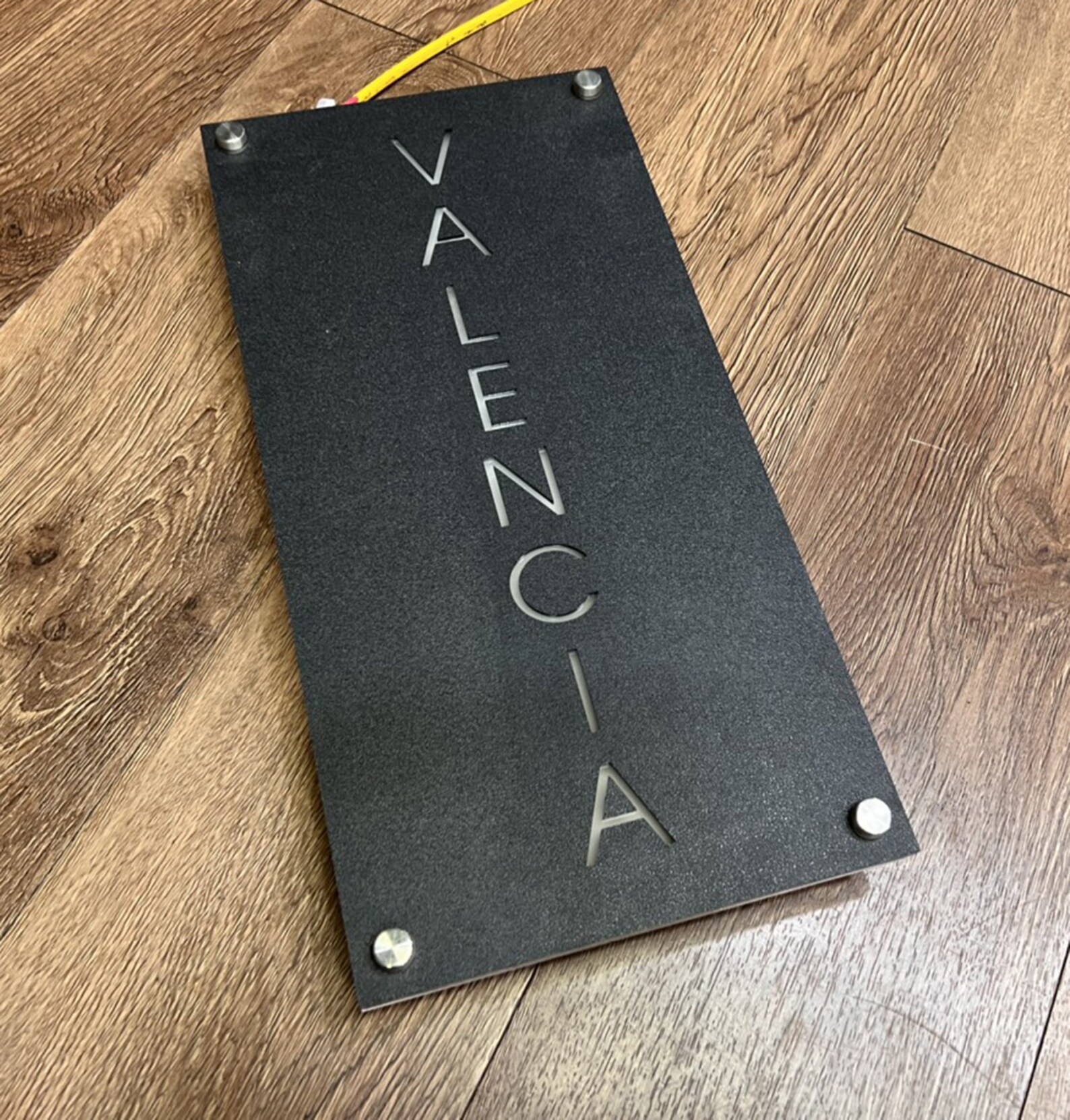 Custom Illuminated LED House Sign Modern LED House Number - Etsy