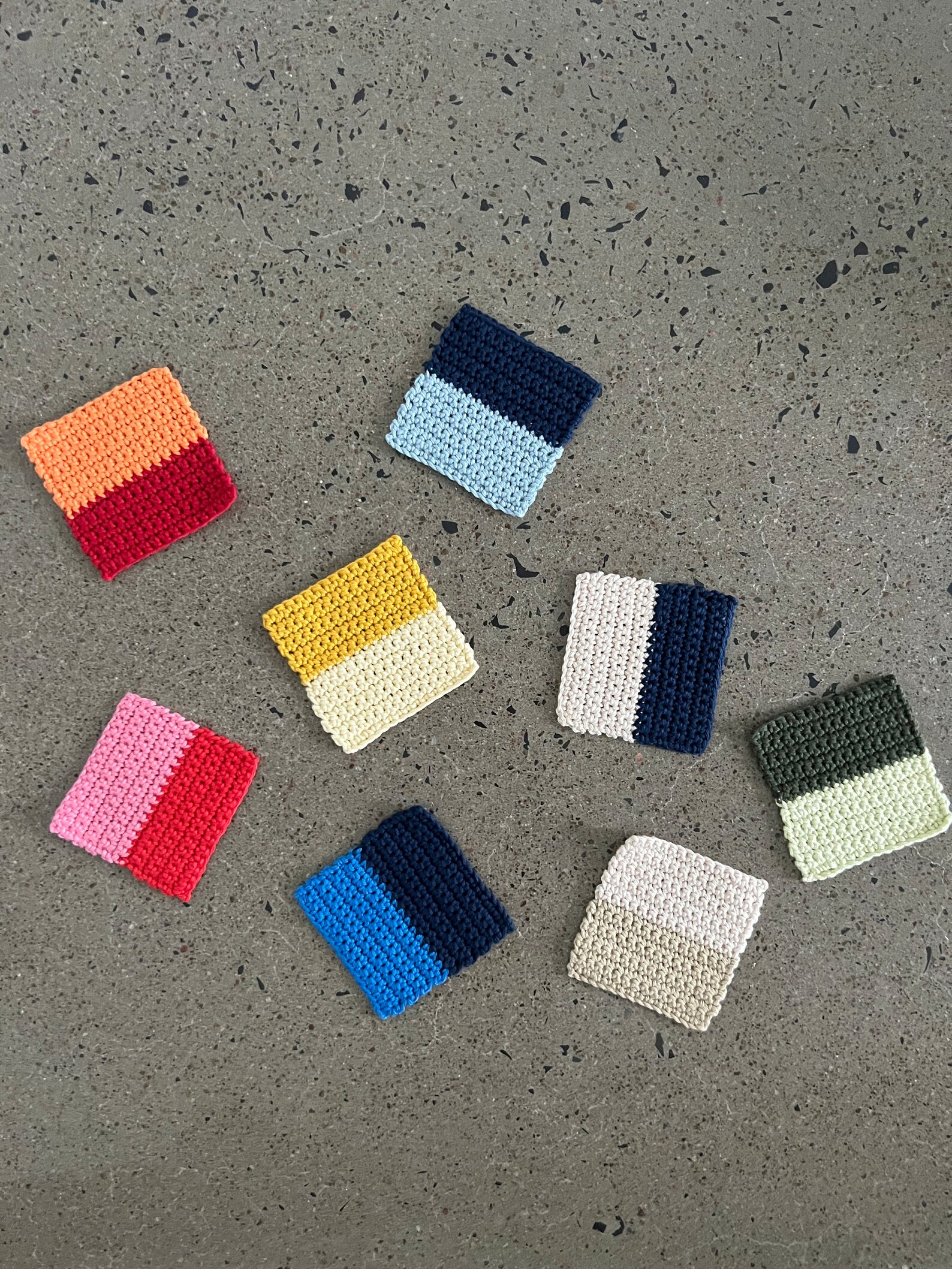 The Halfie Coaster Pattern - Etsy